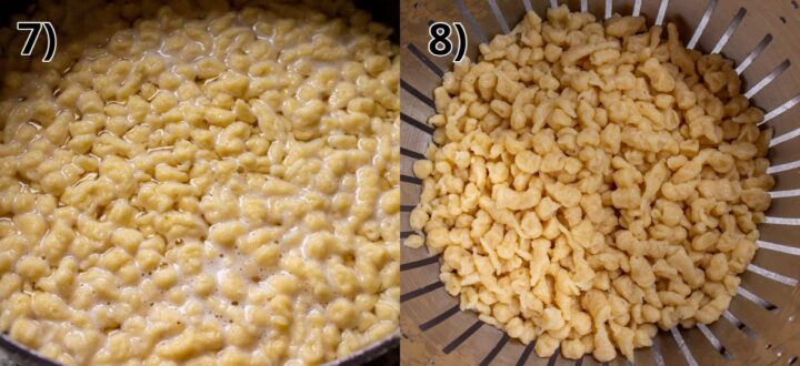 Kasnocken (Austrian Spaetzle with Cheese and Onions) - Mission Food ...