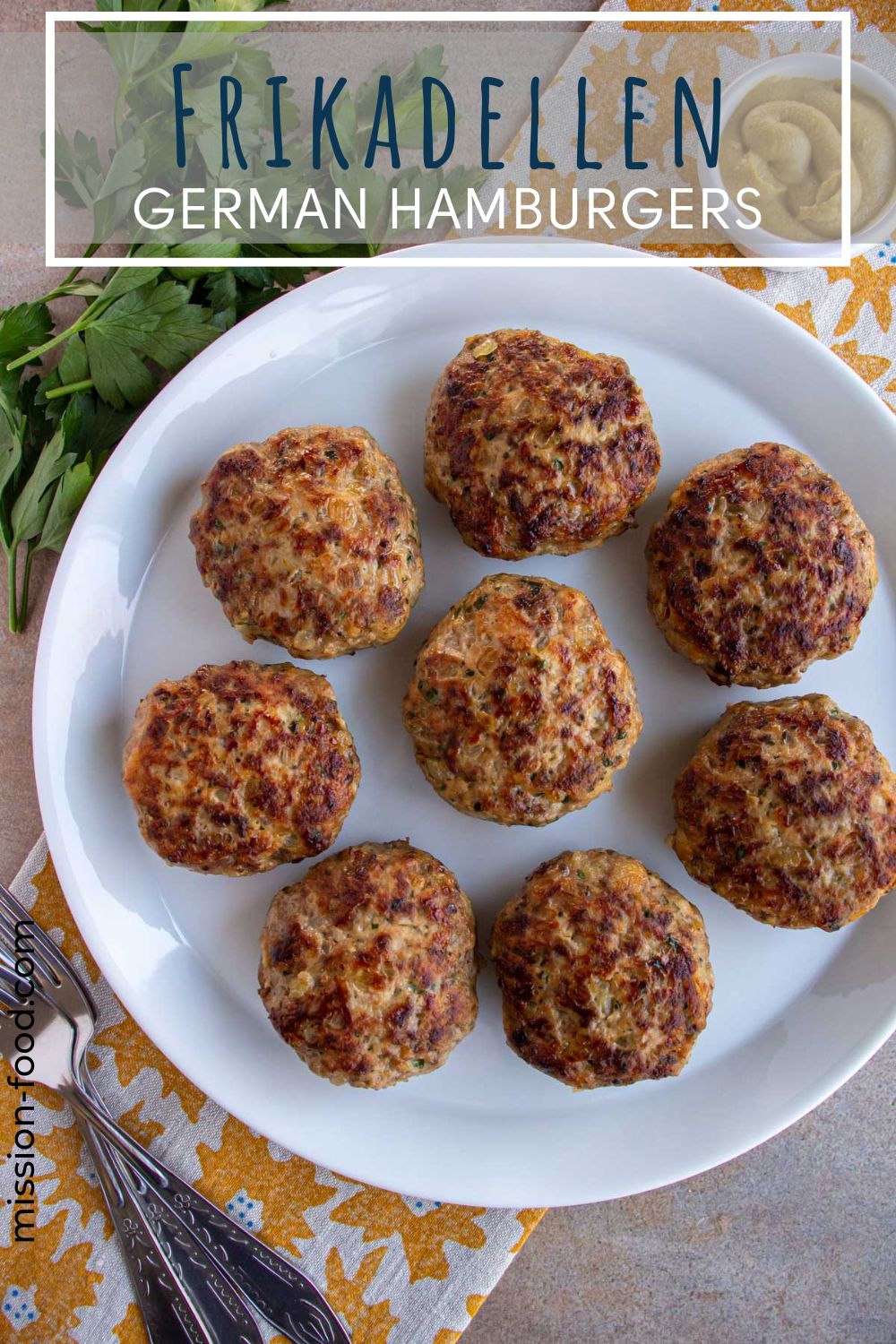 Frikadellen / Buletten (German Hamburgers) - Mission Food Adventure