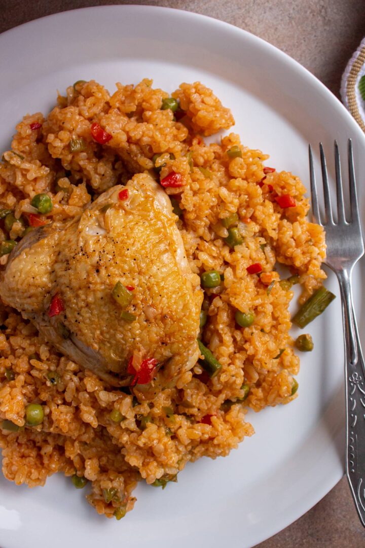 Arroz con Pollo (Cuban Chicken and Rice) - Mission Food Adventure
