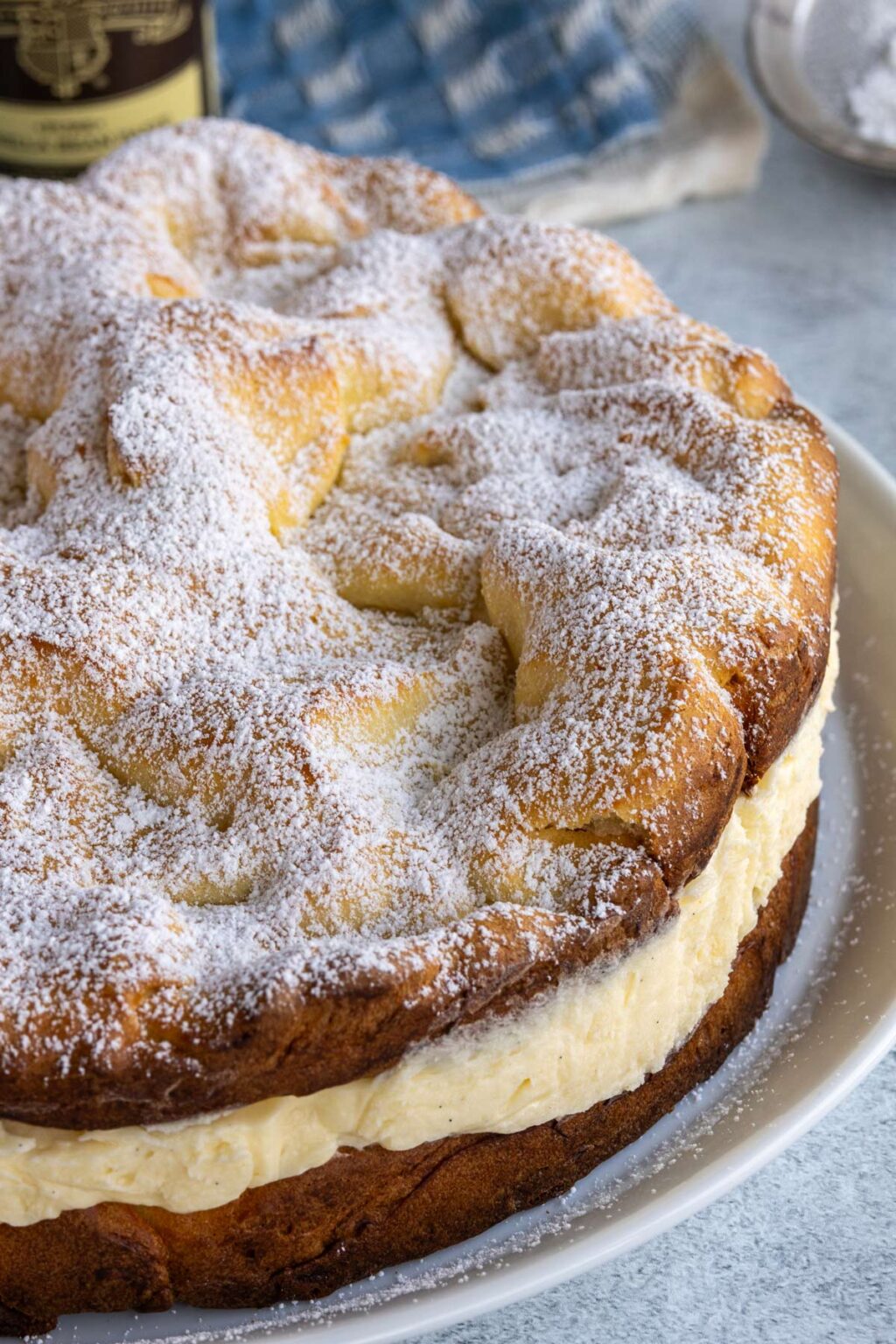 Karpatka (Polish Carpathian Mountain Cream Cake) - Mission Food Adventure