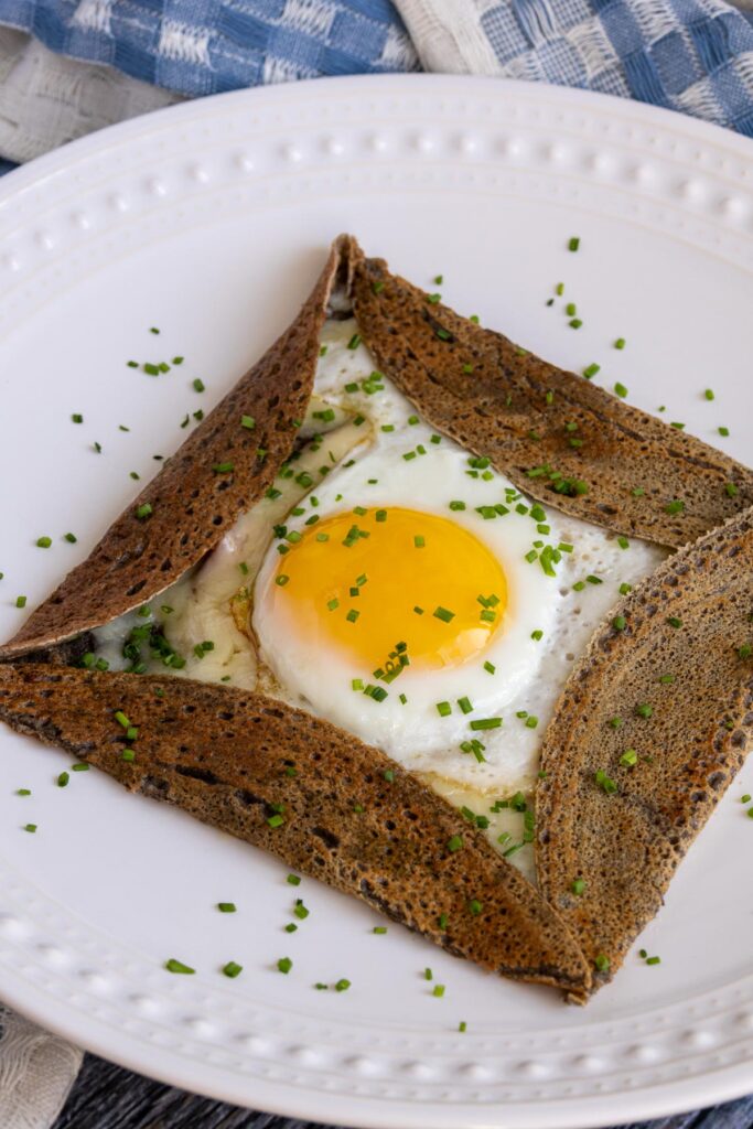 Galette Complète (Ham, Egg, and Cheese Buckwheat Crêpe) - Mission Food ...