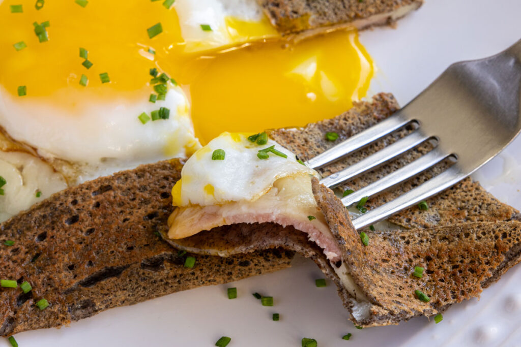 Galette Complète (Ham, Egg, and Cheese Buckwheat Crêpe) - Mission Food ...