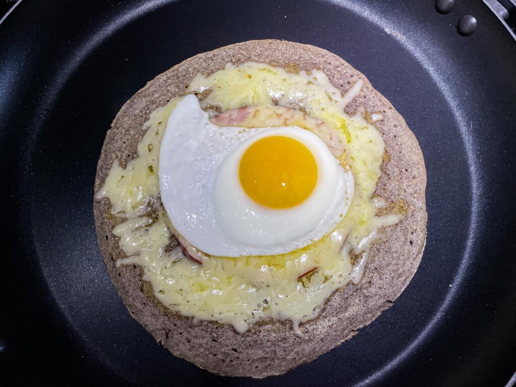 Galette Complète (Ham, Egg, and Cheese Buckwheat Crêpe) - Mission Food ...