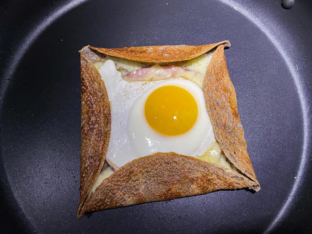 Galette Complète (Ham, Egg, and Cheese Buckwheat Crêpe) - Mission Food ...