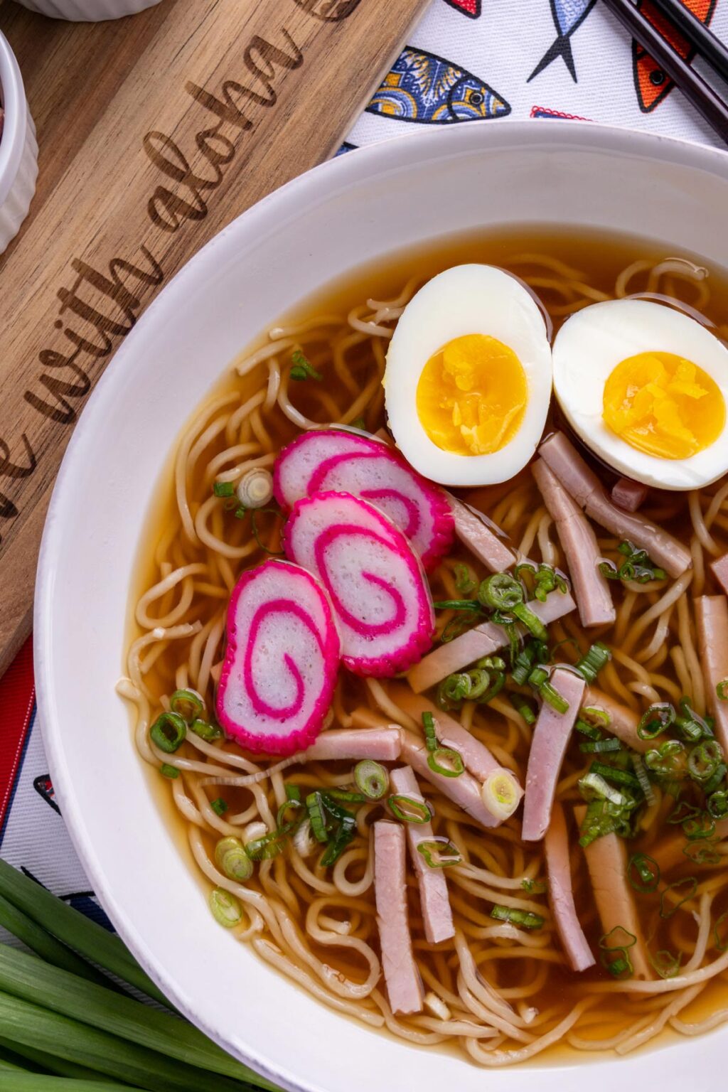 Saimin (Hawaiian Noodle Soup) - Mission Food Adventure