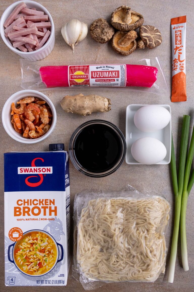 Saimin (Hawaiian Noodle Soup) - Mission Food Adventure