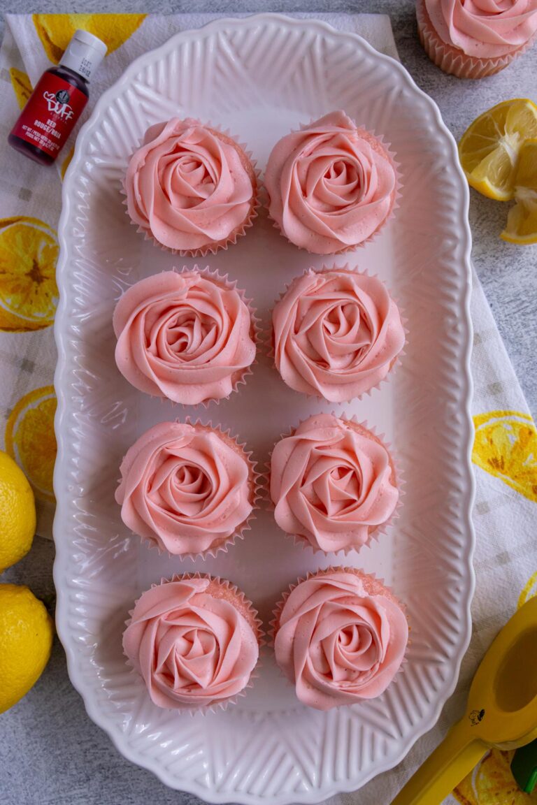Pink Lemonade Cupcakes - Mission Food Adventure