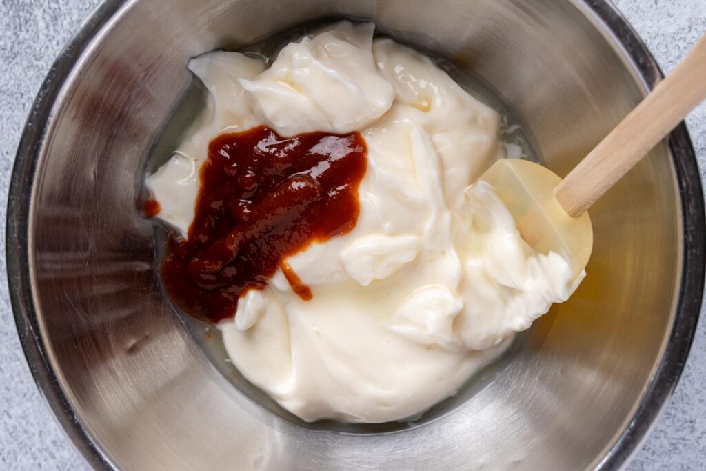 Volcano Fries (Garlic Fries with Sriracha Aioli and Furikake) - Mission ...