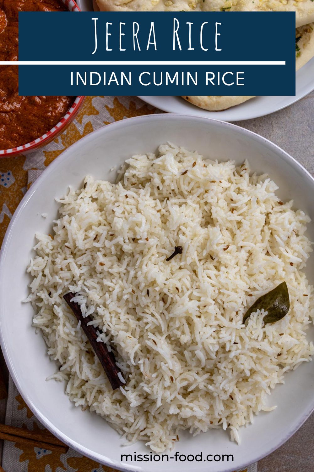 Jeera Rice (Indian Cumin Rice) - Mission Food Adventure
