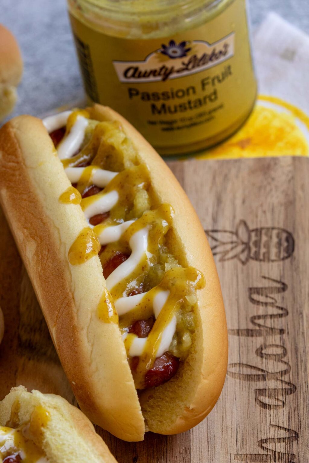 Hawaiian Hot Dog (Puka Dog Inspired Recipe) - Mission Food Adventure