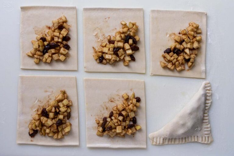 Appelflappen (Dutch Apple Turnovers) - Mission Food Adventure