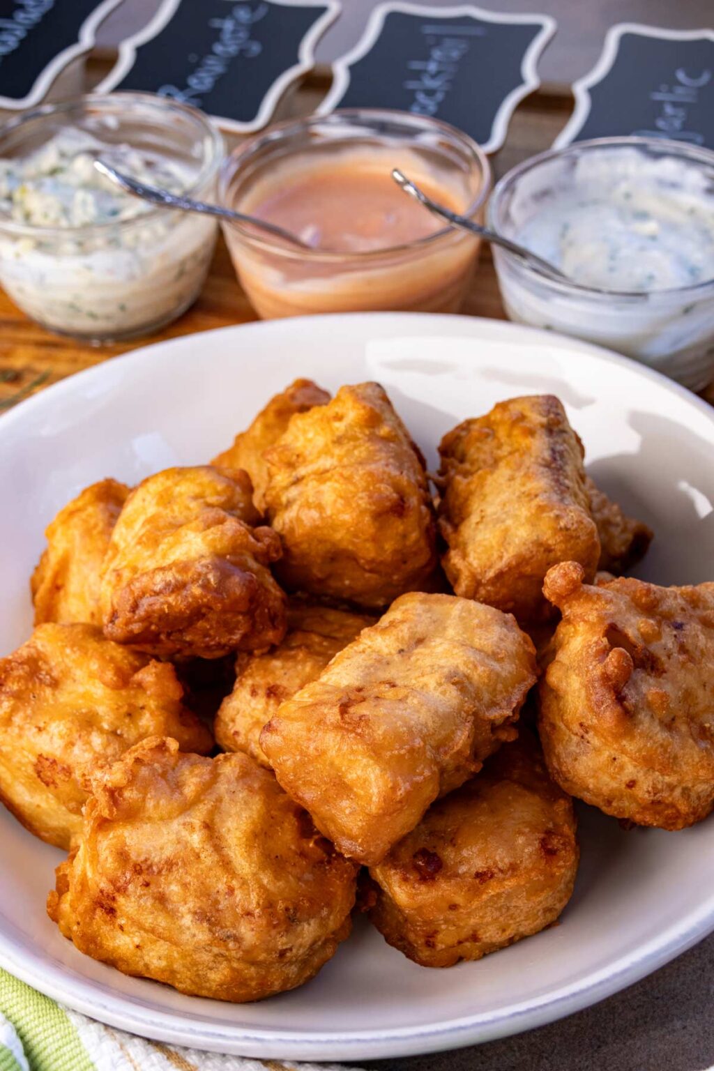 Kibbeling (Dutch Fried Fish Bites) - Mission Food Adventure