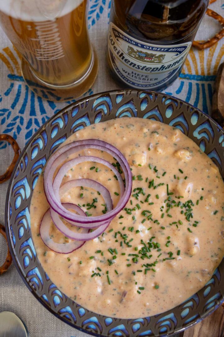 Obatzda (German Beer Cheese Dip) - Mission Food Adventure