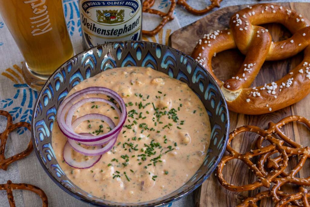 Obatzda (German Beer Cheese Dip) - Mission Food Adventure