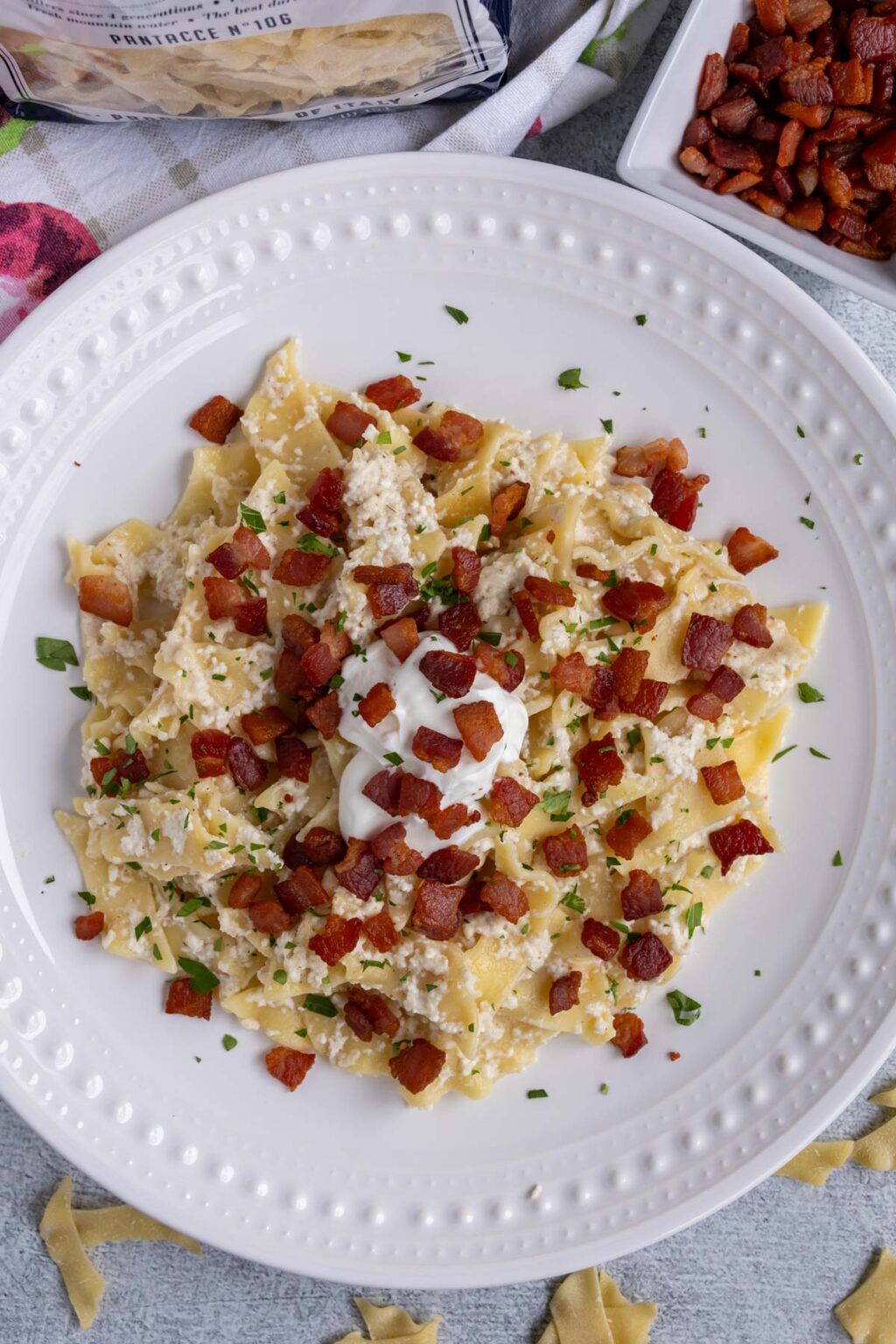 Túrós Csusza (Hungarian Cottage Cheese Noodles) - Mission Food Adventure