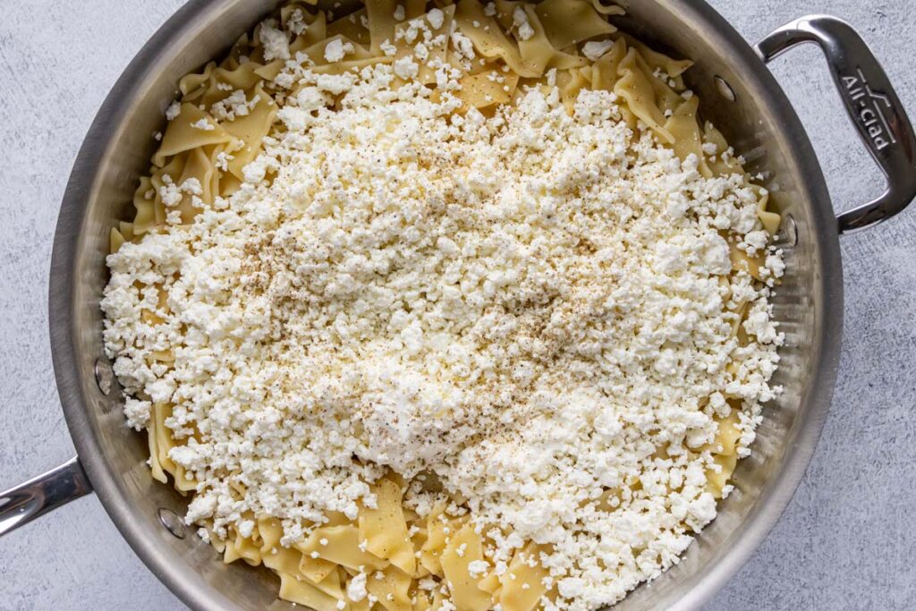 Túrós Csusza (Hungarian Cottage Cheese Noodles) - Mission Food Adventure