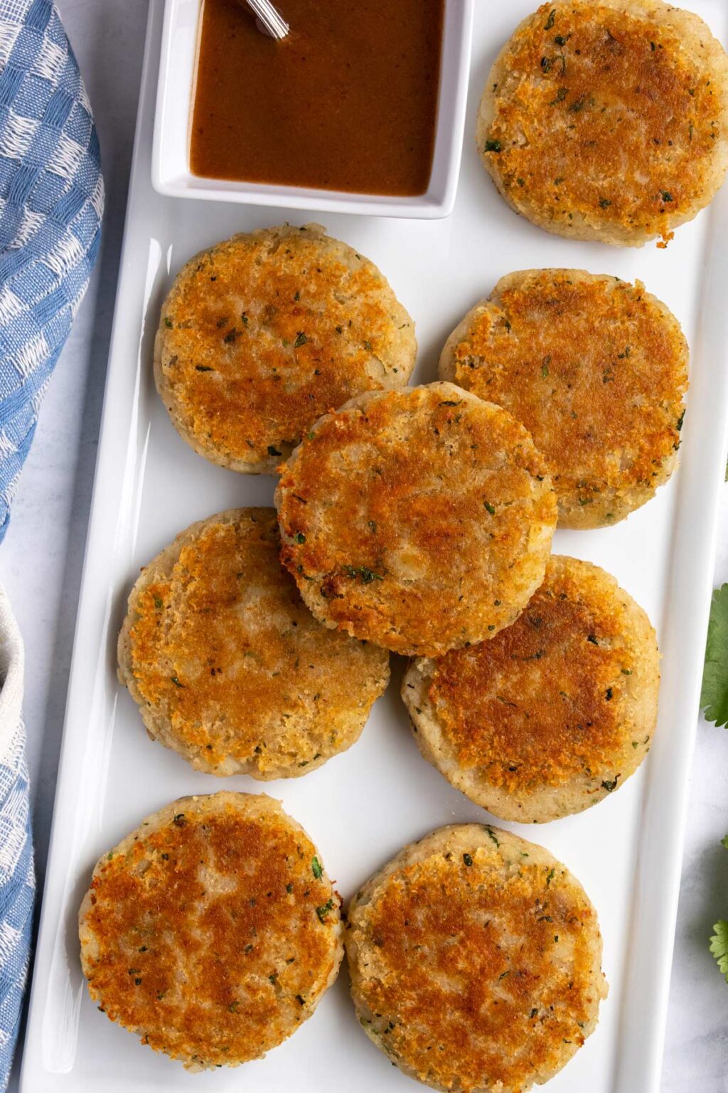 Aloo Tikki (Indian Potato Patties) - Mission Food Adventure