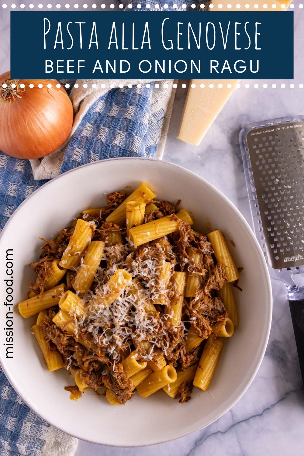Pasta alla Genovese (Pasta with Neapolitan Beef and Onion Ragu ...